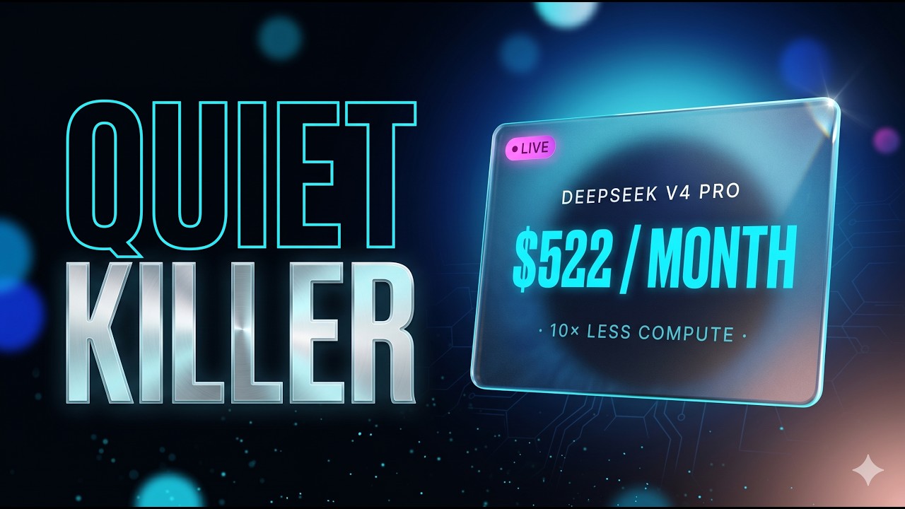 Inside DeepSeek V4 10× Less Compute, Same IQ as GPT 5