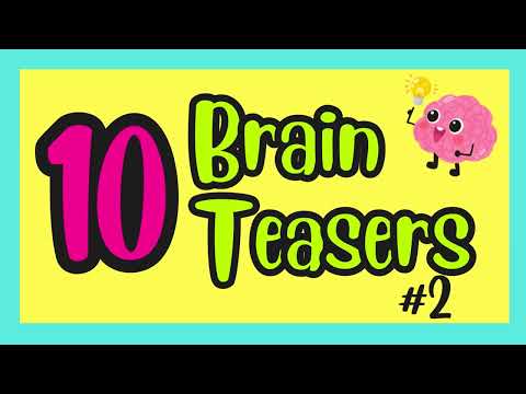 10 FUN Brain Teasers | #2 | Riddles for Kids | Classroom Brain Breaks OR Family Fun