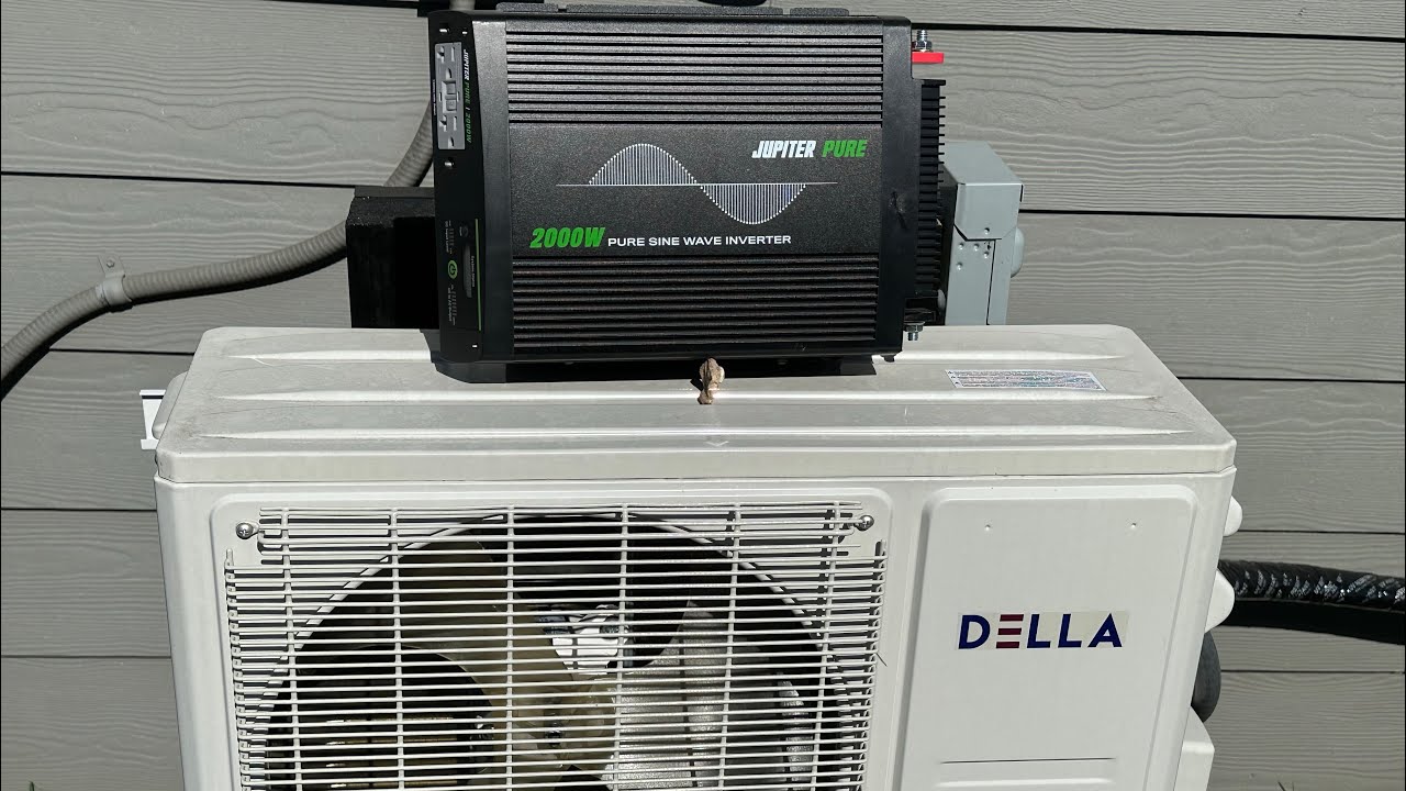 Harbor Freight Jupiter 2000 Runs Mini Split