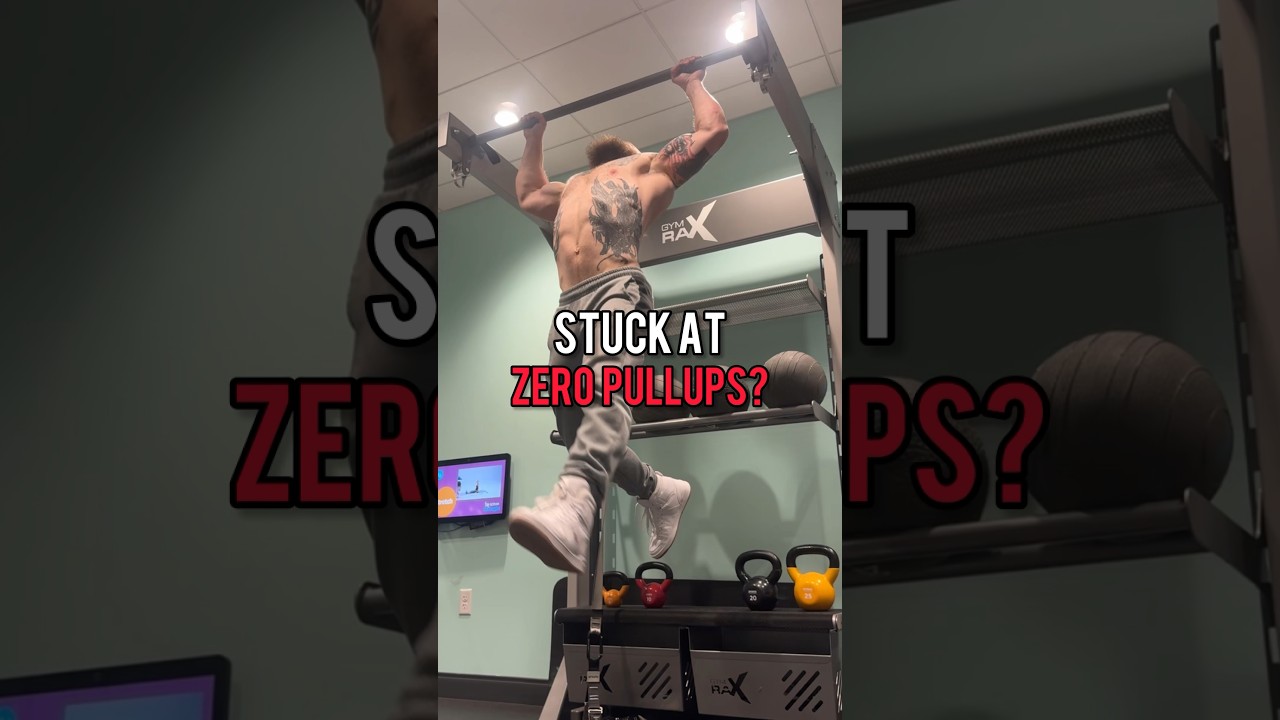 Can’t do any pull-ups? This works 100% #pullups #beginners #tutorial #calisthenics