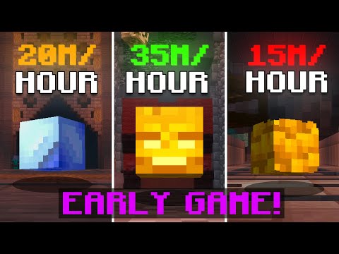 I Tried the BEST EARLY Game MONEY Making Methods! | Hypixel Skyblock