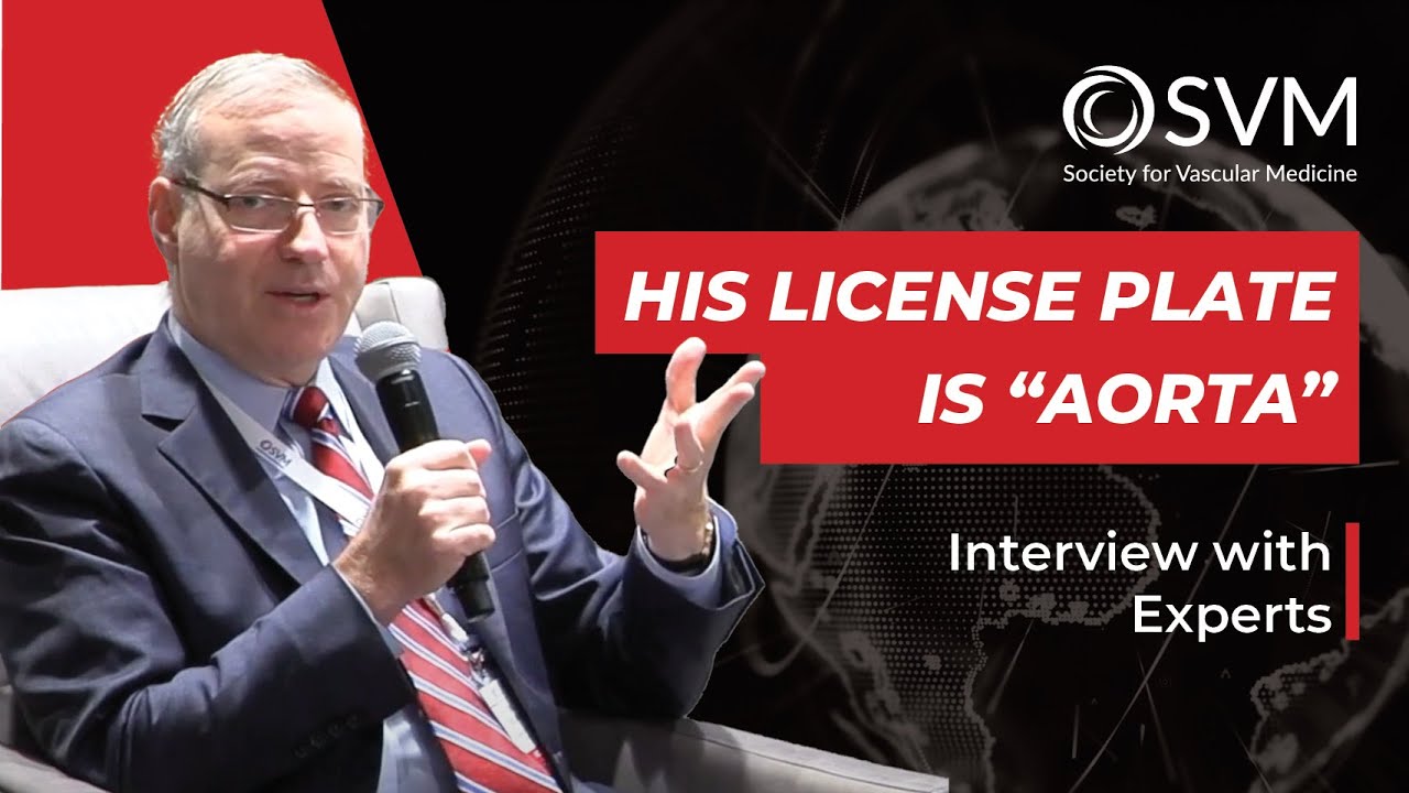 His License Plate is AORTA!  Dr. Isselbacher on Aortic Disease