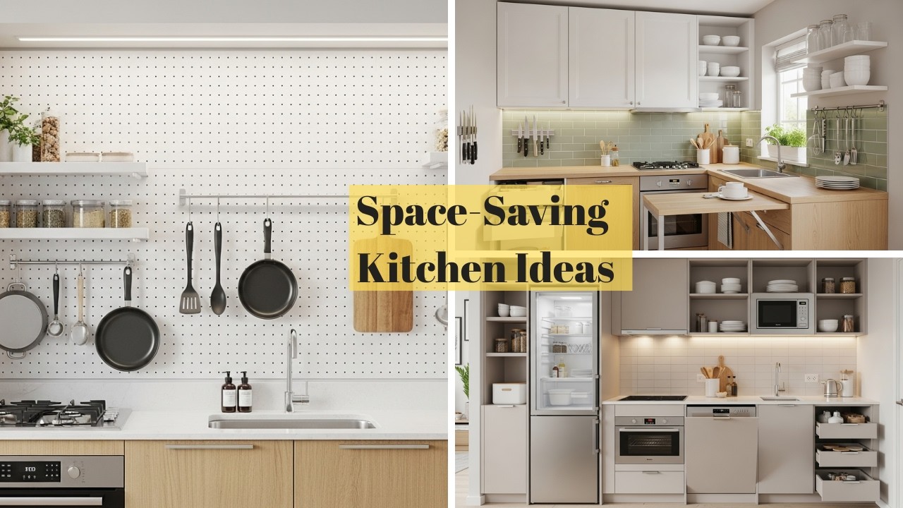 20 Space-Saving Kitchen Ideas for Small Apartments in 2025 | Small Apartment kitchen storage ideas
