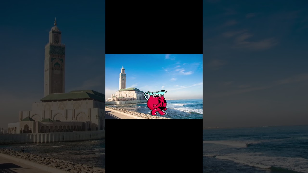 On a quest around the world with Kool-Aid man #italy #morocco #spain #france #india #china #koolaid