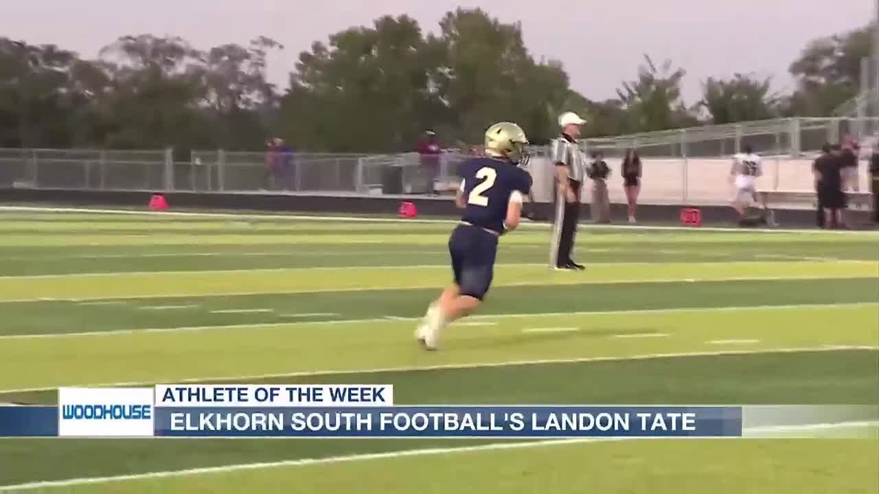 Athlete of the Week: Elkhorn South Football's Landon Tate