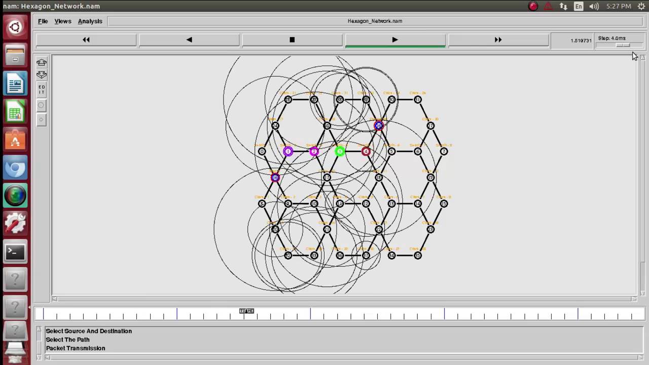 Code for network simulator 2
