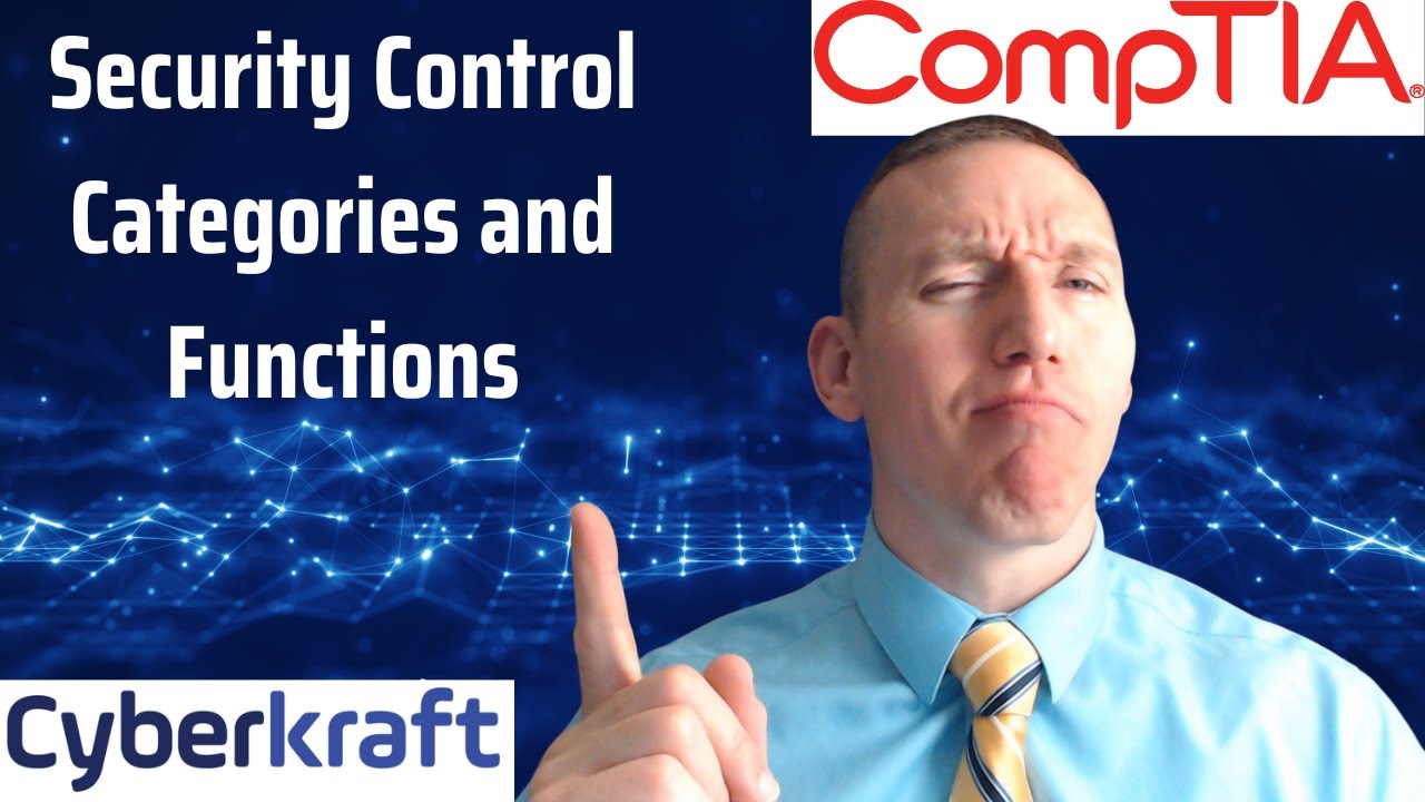 CompTIA Security Controls Categories and Functions