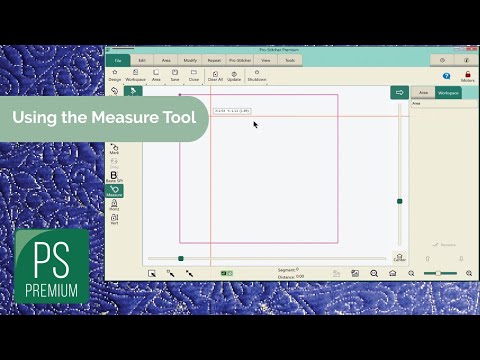 How to Use the Measure Tool - Pro Stitcher Tutorials