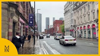 The Manchester city centre road that's been named one of UK's most ...