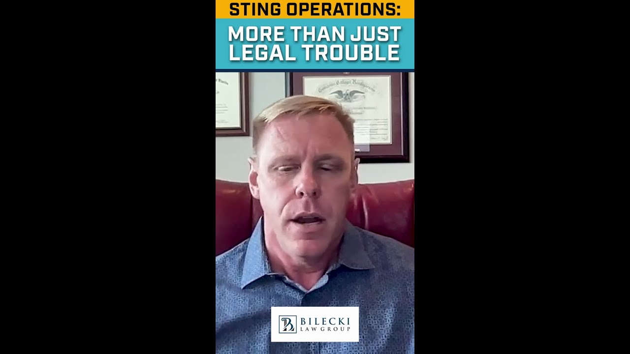 Sting Operations: More Than Just Legal Trouble