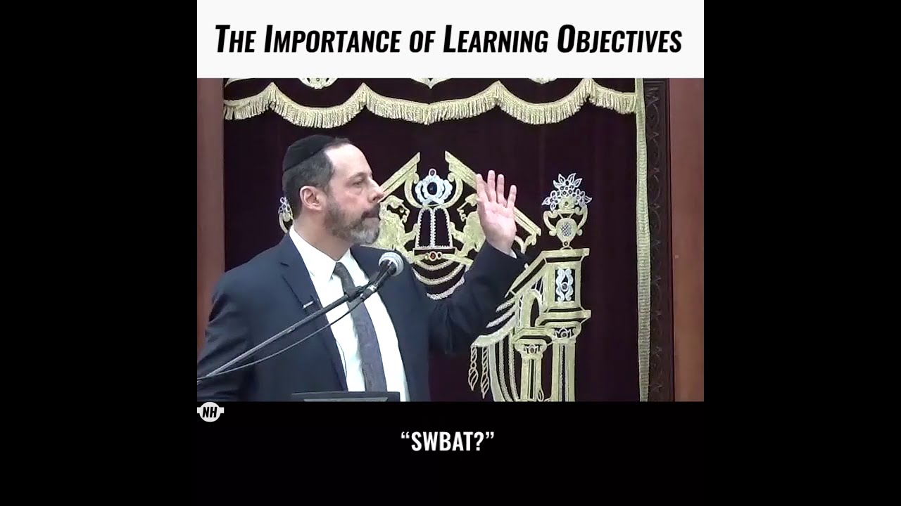 The Importance of Learning Objectives
