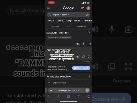 This is how “DAMMMMNNN” sounds in Spanish😳😳