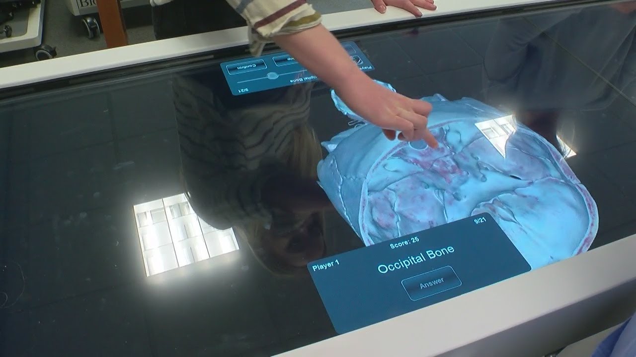 Life-Sized, Virtual Human Anatomy Table Transforms Class At UST