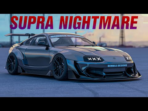 Hyper-Widebody Mk4 Toyota Supra 'Nightmare' Is a Sweet Dream of Wishful ...
