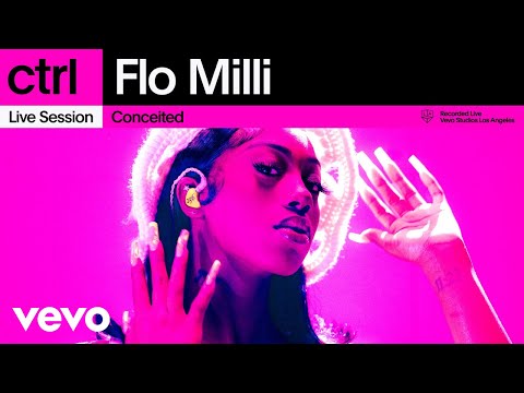 Flo Milli performs her "Conceited" single LIVE via Vevo ctrl