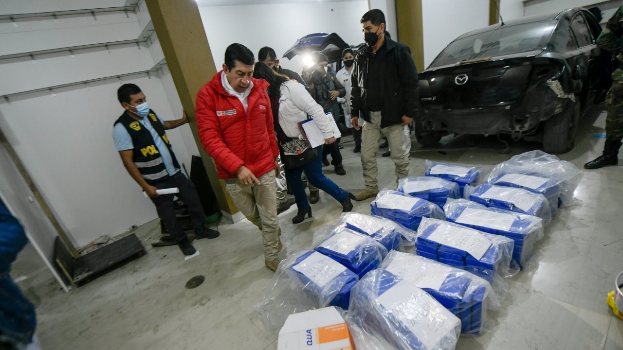 “Los Prado”: Dirandro halló 271 kilos de droga escondidos en las paredes de inmueble en Ventanilla
