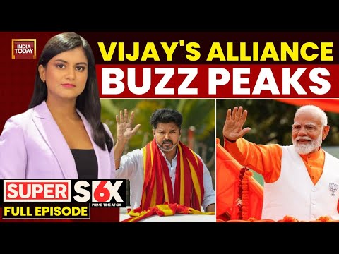 Super 6 With Akshita Nandagopal: Will Vijay Join AIADMK-NDA Grouping for 2026 Tamil Nadu Elections?