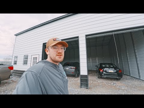 This Contractor SUCKS! | 30x40x16 Metal Garage Build – Honest Review of N.C. Carports & Garages