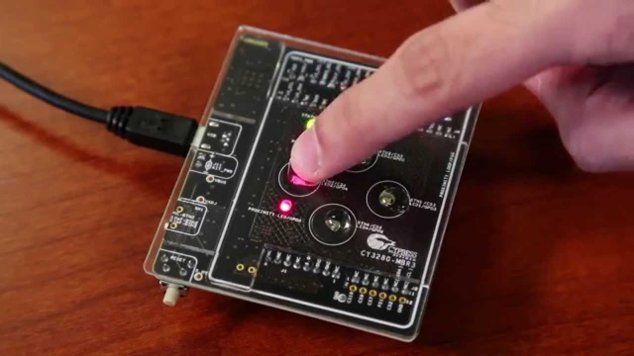 Introduction to CY3280-MBR3 CapSense MBR3 Evaluation Kit