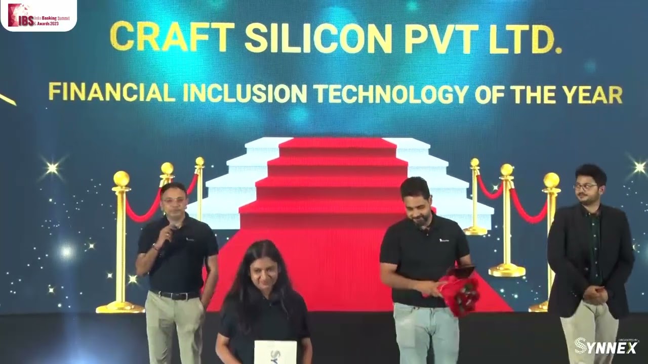 Craft Silicon Asia Has Won Financial Inclusion Technology Of The Year At India Banking Summit 2023
