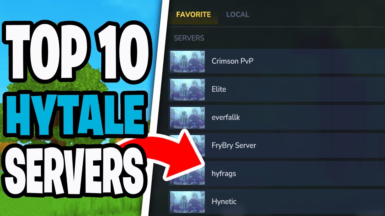 Top 10 BEST Hytale Servers! (Hytale Multiplayer)