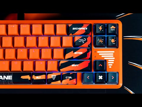QwertyKey65 Hurricane Mechanical Keyboard Unboxing And Sound Test