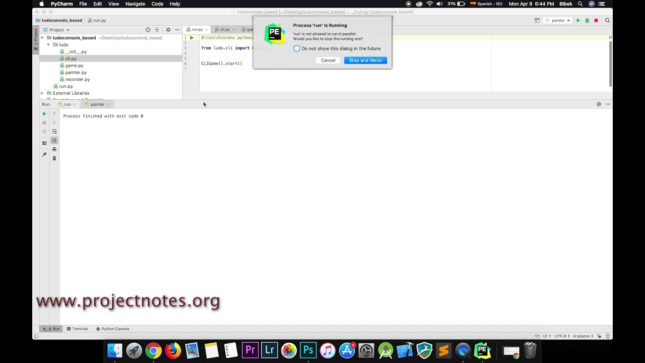 Simple Ludo Game in Python | ProjectNotes