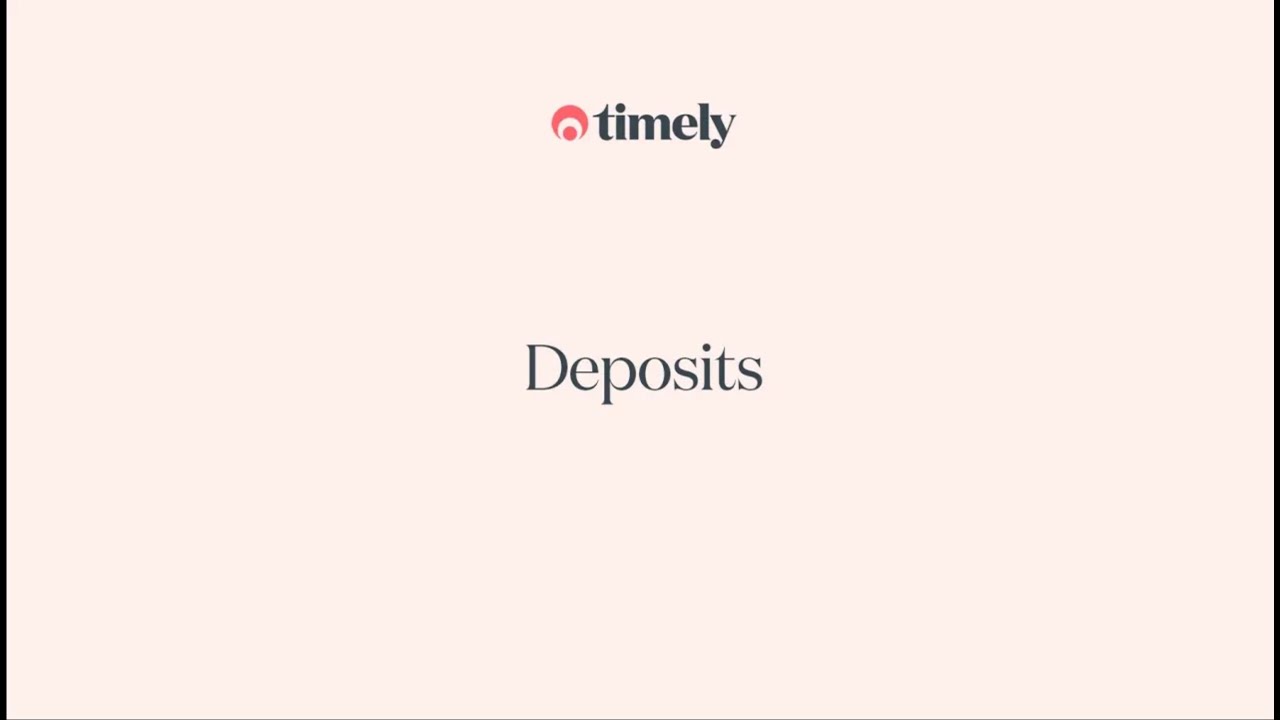 Getting Started with Timely: Part 6 Deposits