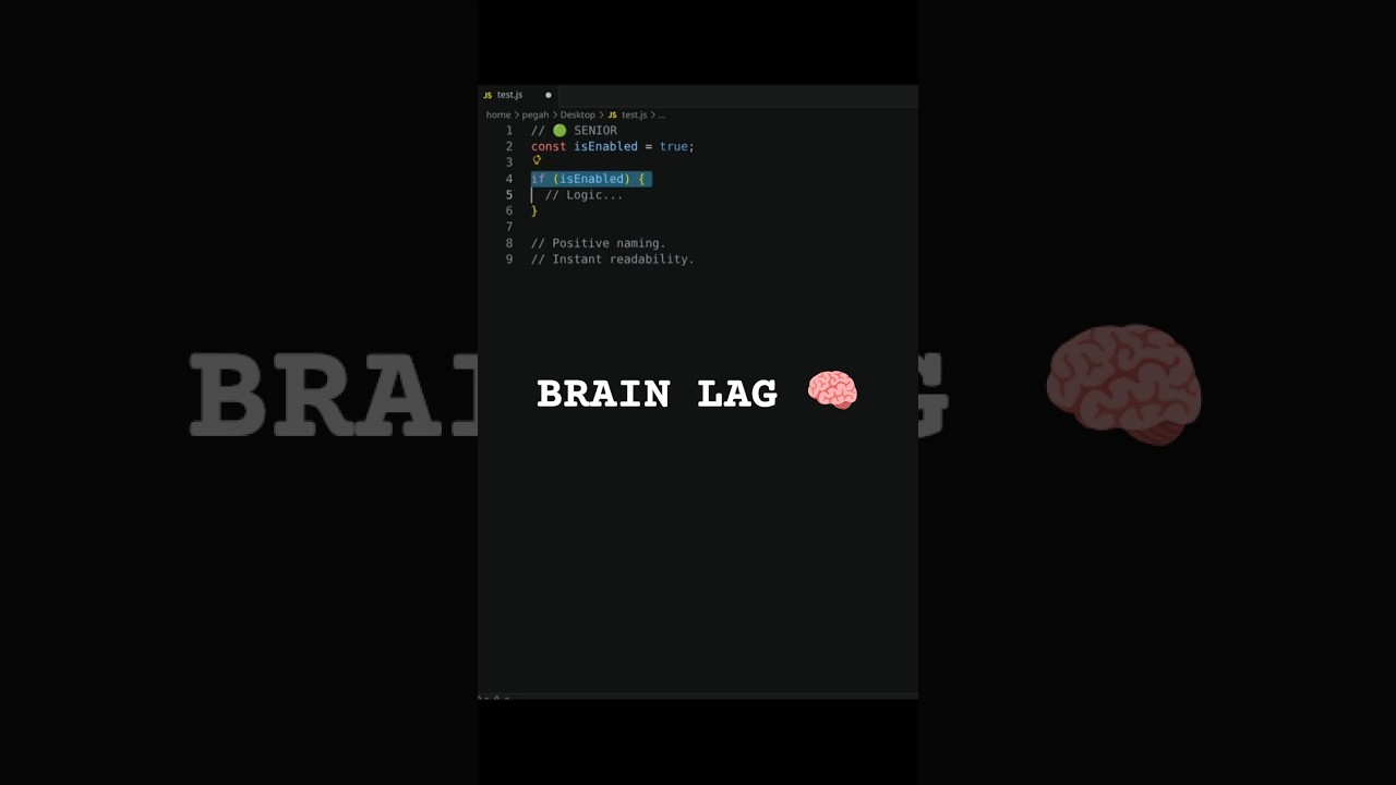 Stop using Double Negatives in Code