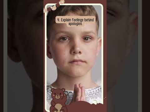 Teach Kids to Understand Mistakes and Apologize with Empathy from an Early Age
