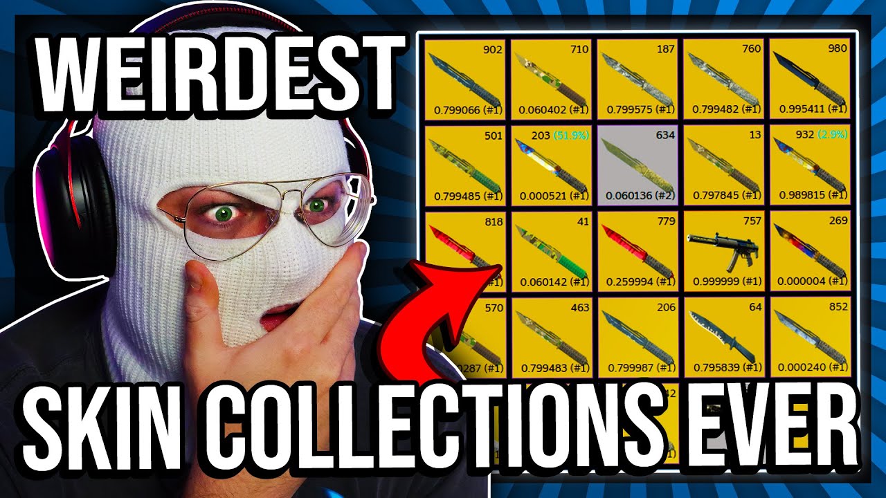 THE WEIRDEST CS2 SKIN COLLECTIONS EVER (REAL AUTISM)