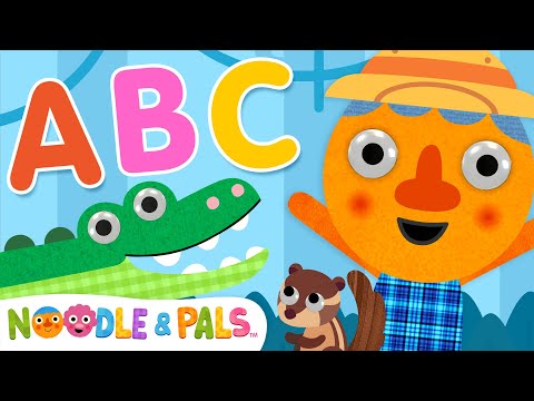 The Animal Alphabet | Learn Animal Names! | Noodle & Pals