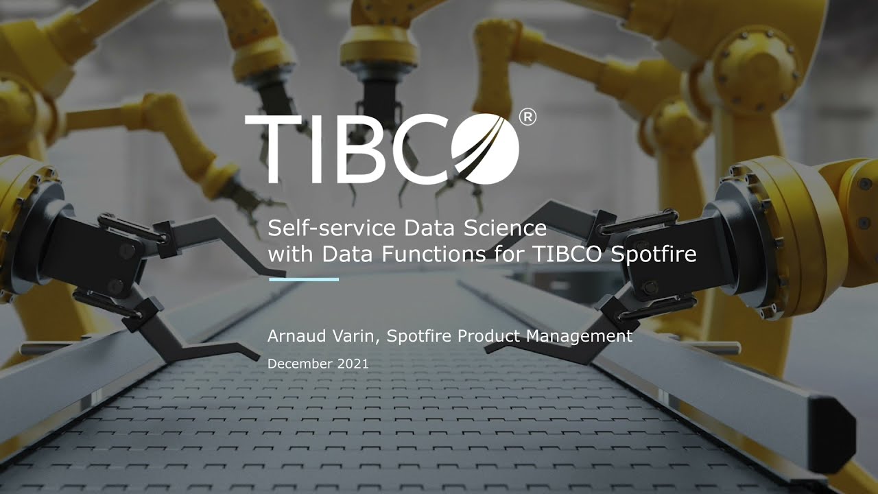 Spotfire Data Functions