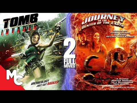 Tomb Invader + Journey To The Center Of The Earth | 2 Full Movies | Action Adventure Double Feature