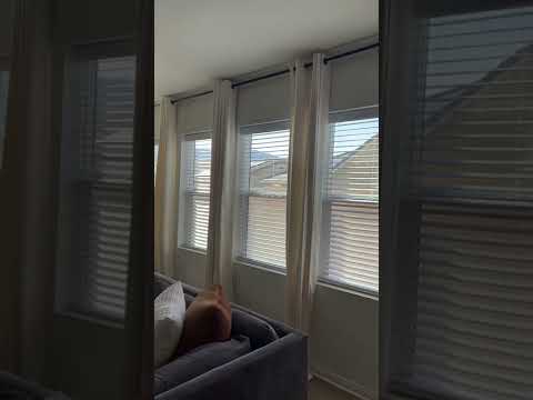 HOW TO HANG CURTAINS | HOW TO MAKE A ROOM APPEAR LARGER | HOME DECOR TIPS