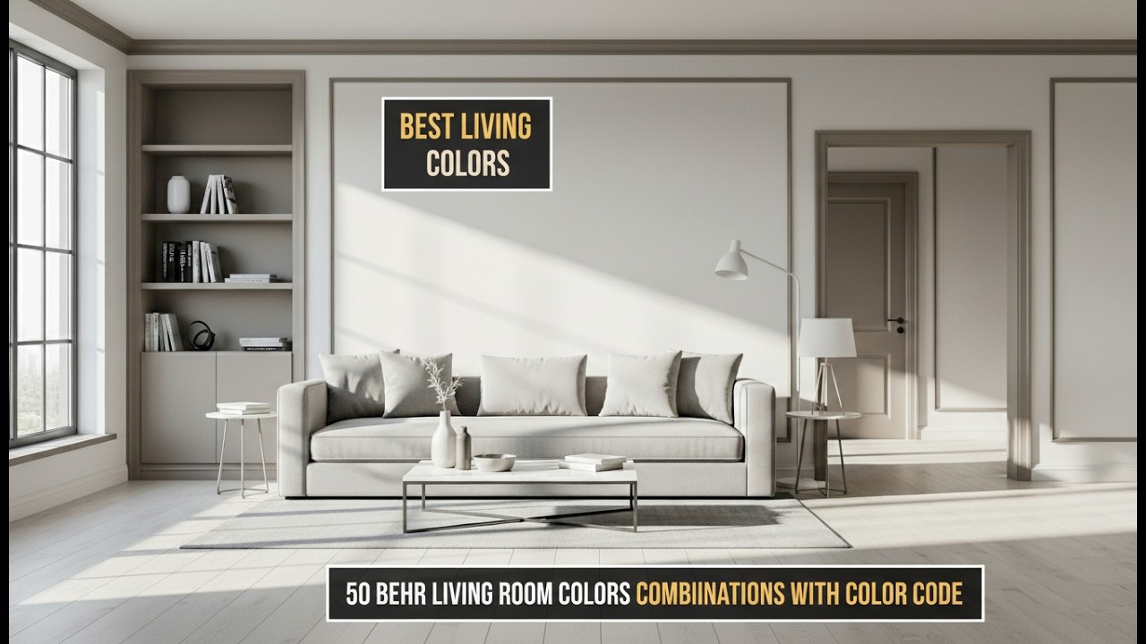 50 Best Behr Living Room Color Combinations (Designer-Approved & Timeless)