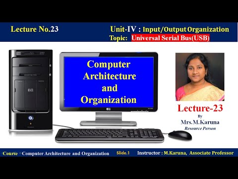 CAO-Class-23 Universal Serial Bus(USB)