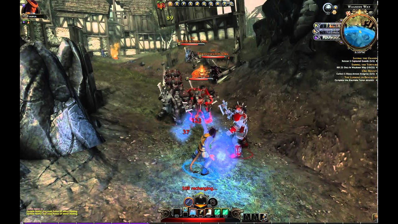 Neverwinter Online - Control Wizard - Beta Gameplay Test #1