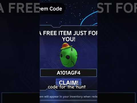CODE FOR THE HUNT!! #roblox #free #easy #code