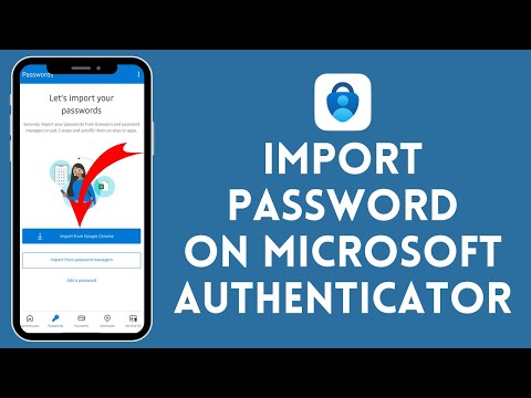 How to Import Passwords on Microsoft Authenticator (2024) | Microsoft Authenticator Tutorial