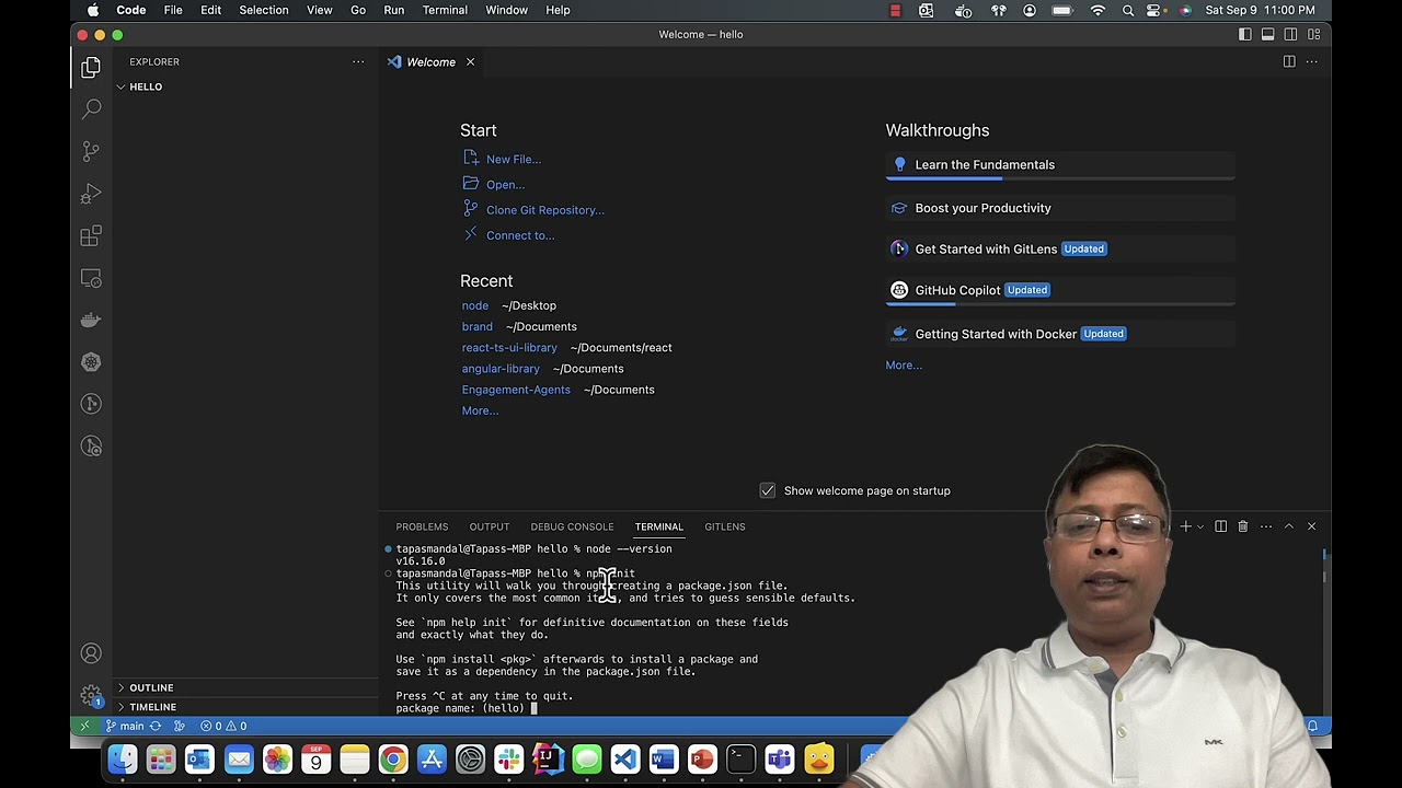 Node an Express in 5 minutes