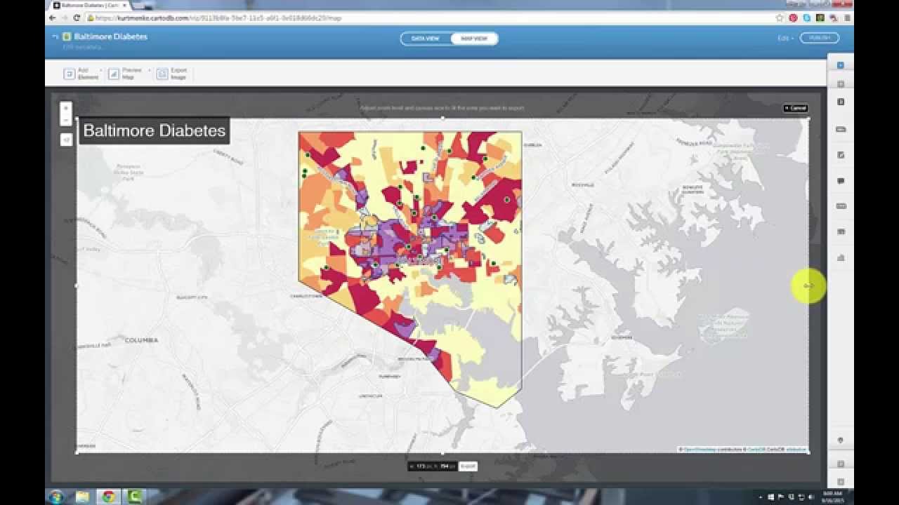 Lab 6 - Data Visualization with CartoDB - Task 4