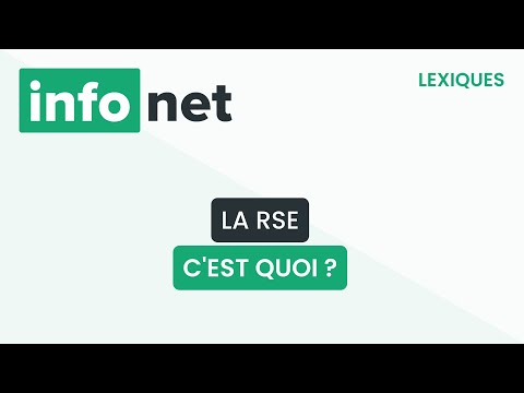 La RSE, c'est quoi ? (définition, aide, lexique, tuto, explication)