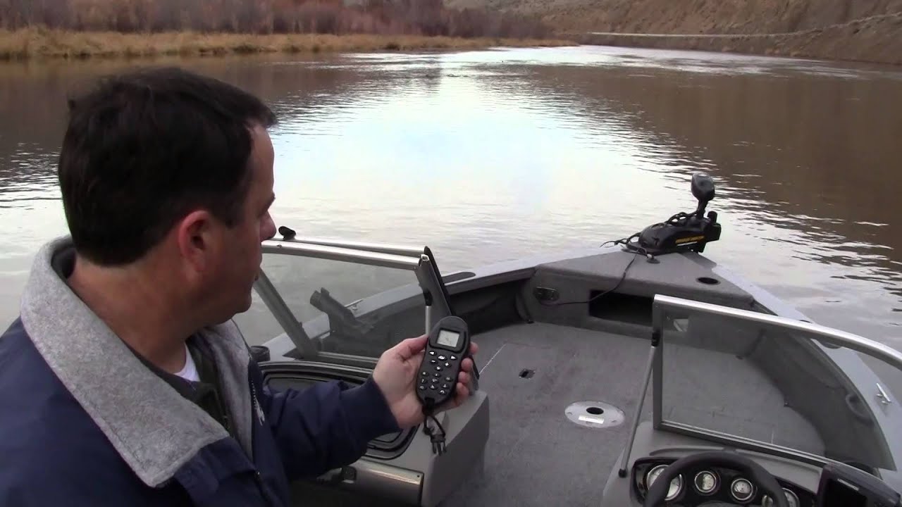 Minn Kota iPilot Remote Control Operation