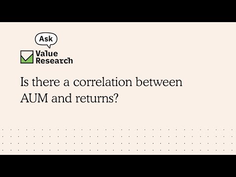 Is there a correlation between AUM and returns?