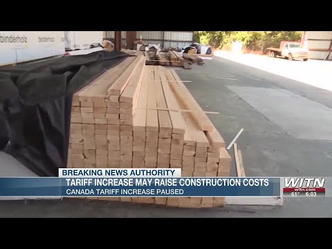 Potential cost increase in ENC for building materials due to tariffs