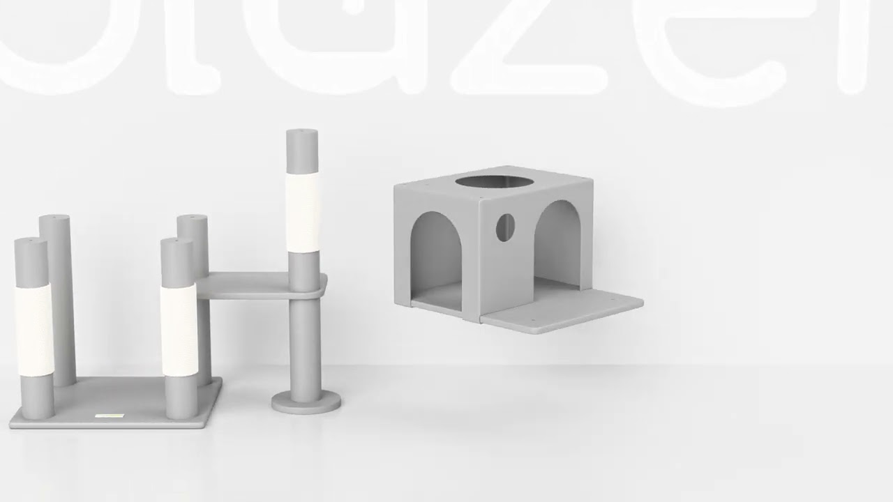 Globlazer F65B Cat Tree Assembly Guide