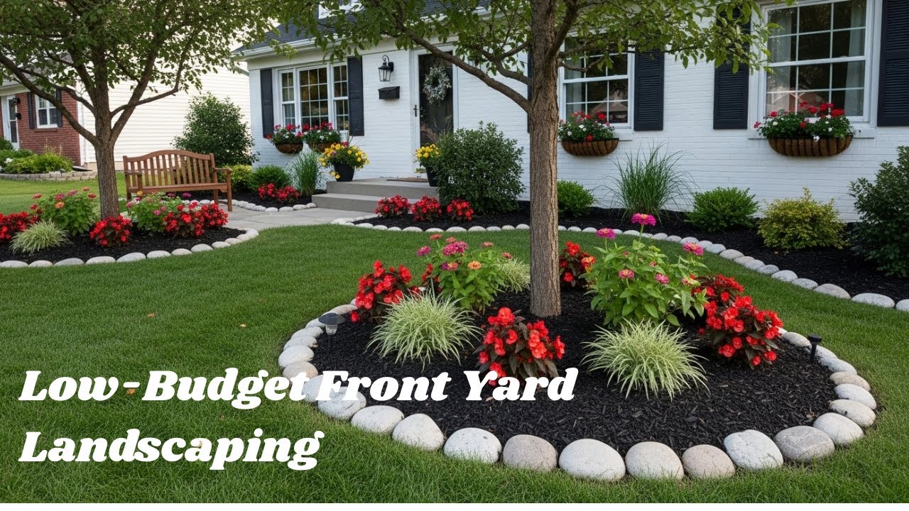 Boost Your Curb Appeal FAST – 16 Low-Budget Front Yard Landscaping Ideas That Transform Any Home