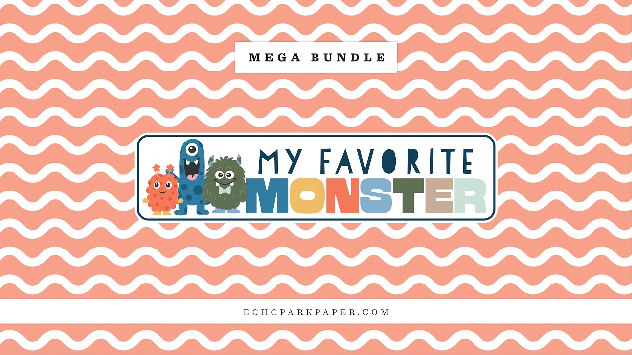 My Favorite Monster Mega Bundle