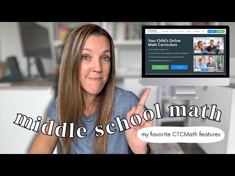 My Favorite CTCMath Features for Middle School Homeschool Math